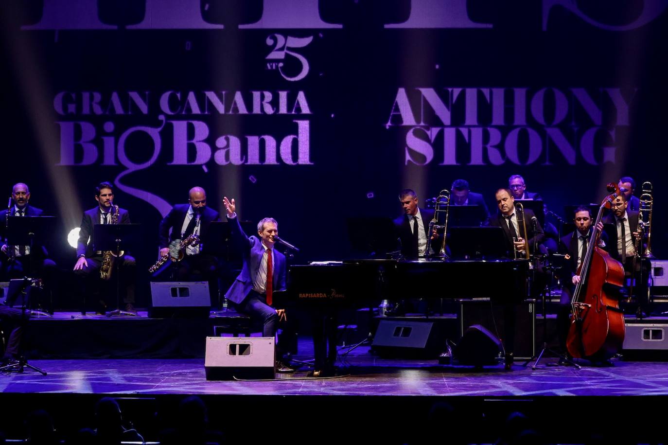 Fotos: La Big Band, con Strong, en el Cuyás | Canarias7